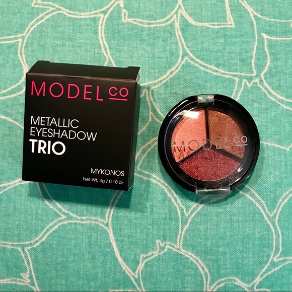 Makeup | Modelco Metallic Eyeshadow Trio Mykonos | Poshmark